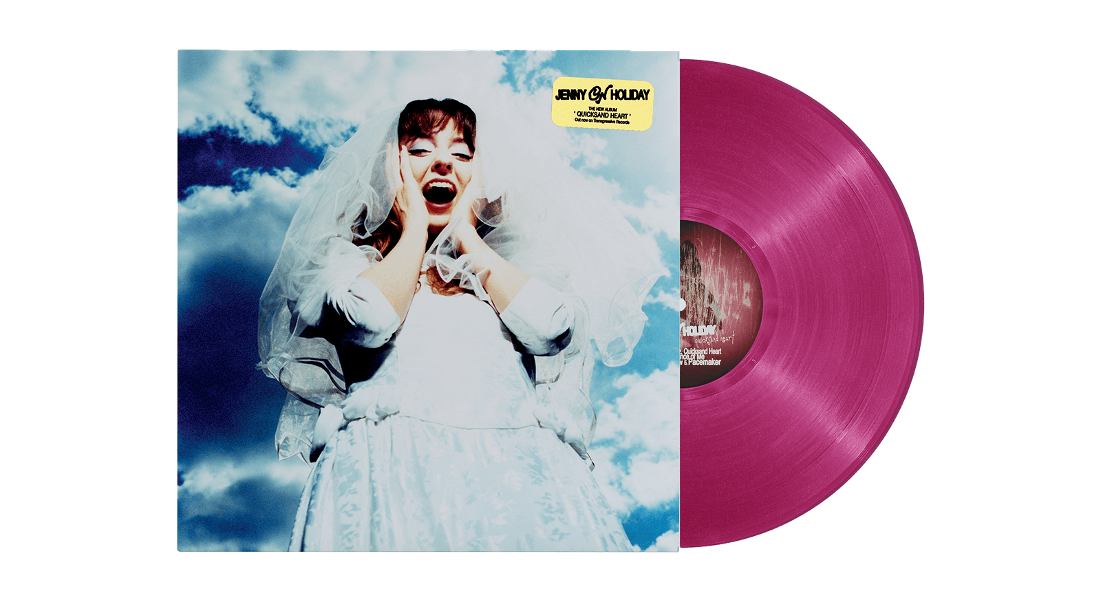 Vinyl | Jenny On Holiday | Quicksand Heart (Transparent Magenta Vinyl)